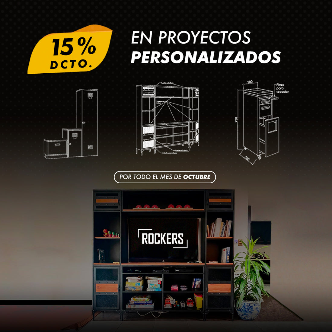 Rockers - Lockers & Muebles Industriales